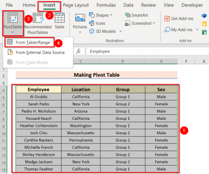 How to Rename a Default Group Name in Pivot Table (2 Ways)