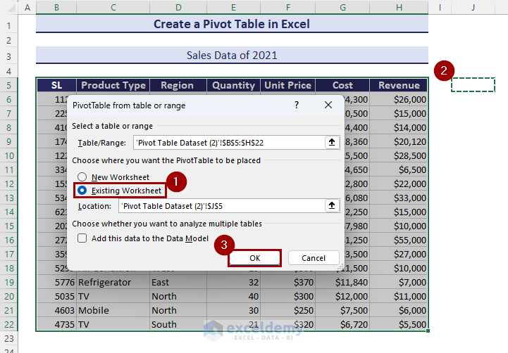 How to Create a Pivot Table in Excel (With Easy Steps)