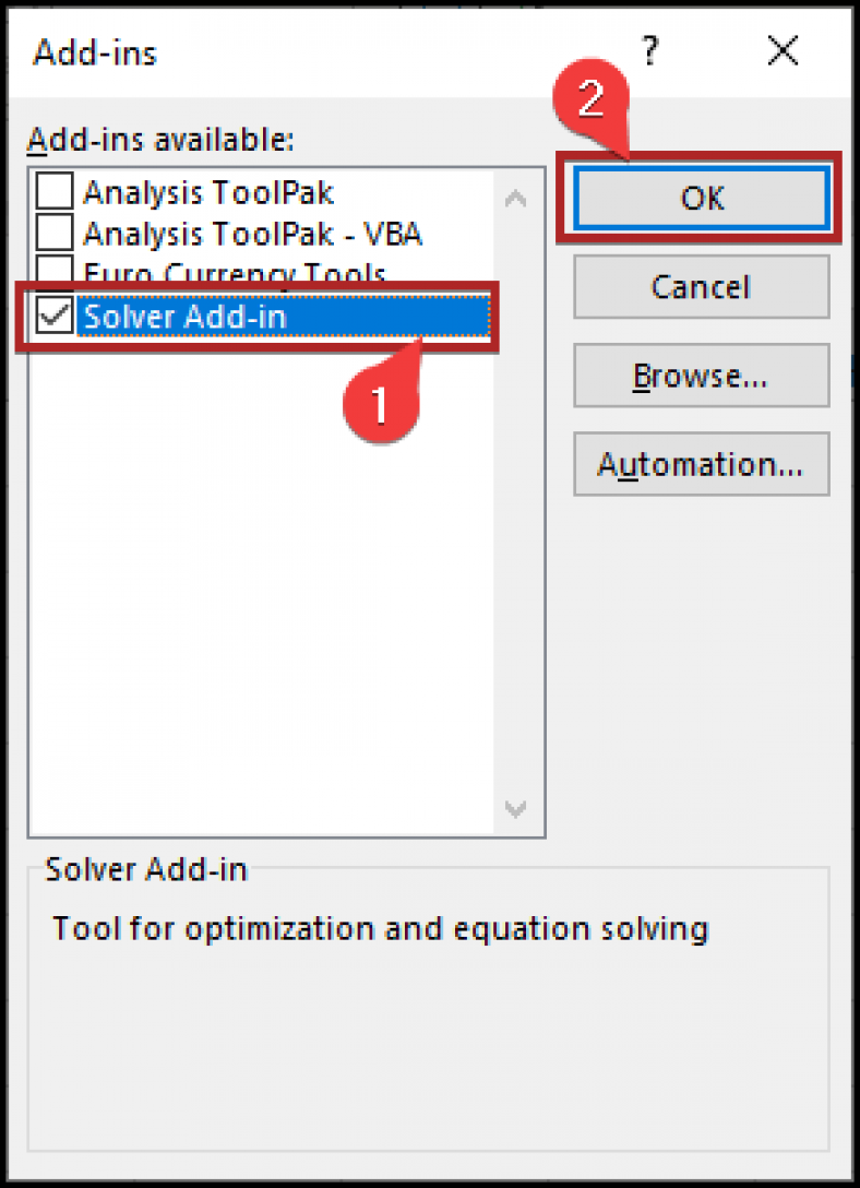 Example with Excel Solver to Minimize Cost - ExcelDemy