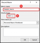 Excel Macro Shortcut Key (2 Suitable Ways) - ExcelDemy