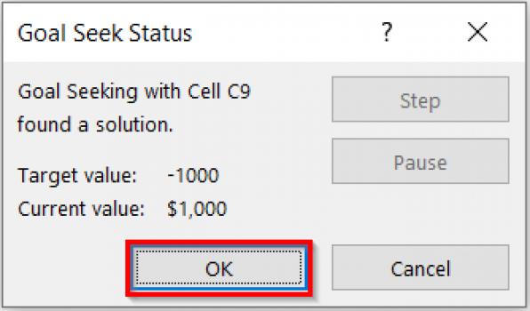 How to Use Goal Seek in Excel (5 Suitable Examples) - ExcelDemy