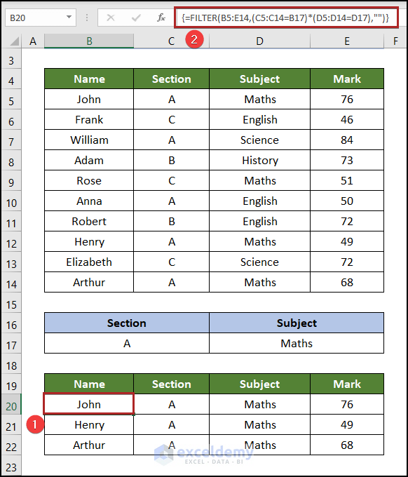 5 Examples Of Using Array Formula In Excel ExcelDemy 5 Examples Of Using Array Formula In Excel ExcelDemy