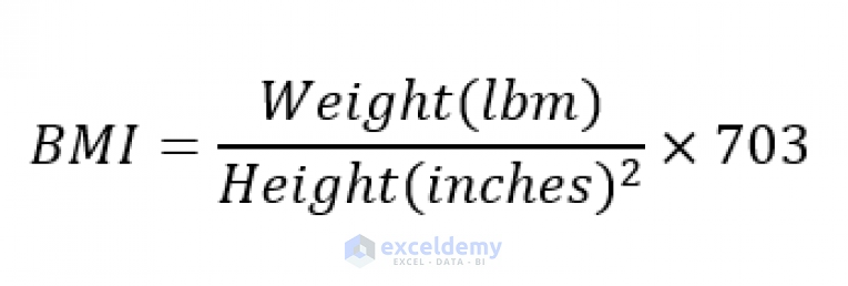 How to Use the CONVERT Function to Calculate BMI in Excel