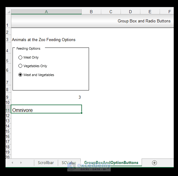 How To Use Form Controls In Excel ExcelDemy How To Use Form Controls In Excel ExcelDemy