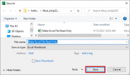 How to Make Excel File Read Only (2 Quick Methods) - ExcelDemy