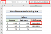 Calculate Percentage Difference Between Two Numbers in Excel