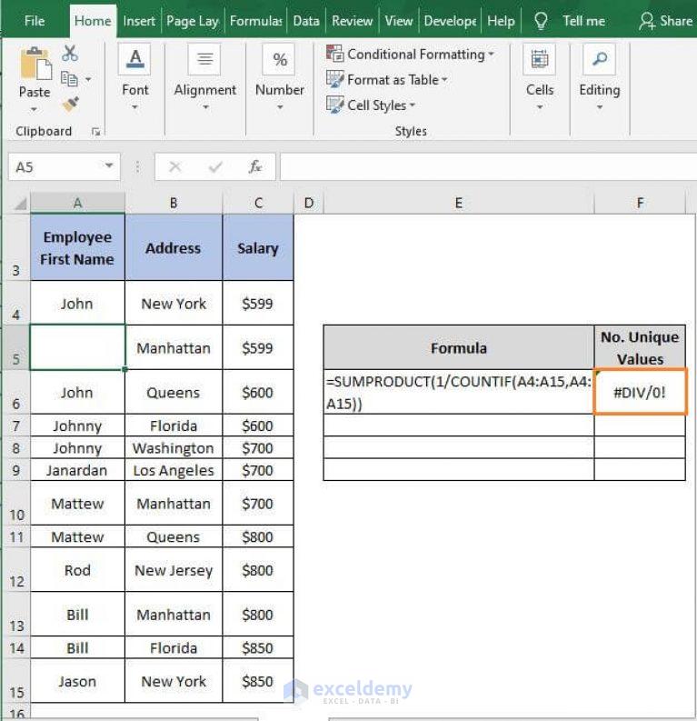 How To Count Unique Values In Excel 5 Formulas Methods Www vrogue co How To Count Unique Values In Excel 5 Formulas Methods Www vrogue co