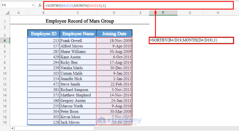 Hoe te Sorteren op datum in Excel (8 geschikte manieren) - ExcelDemy ...