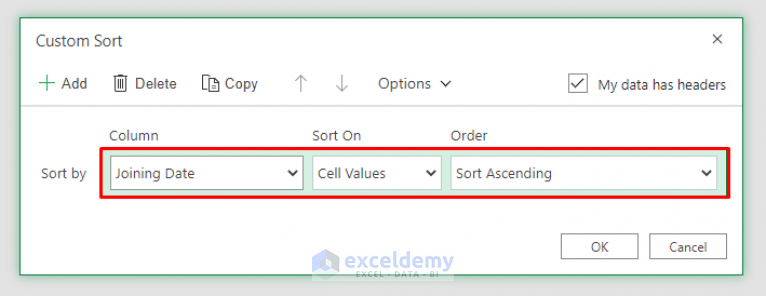 Hoe te Sorteren op datum in Excel (8 geschikte manieren) - ExcelDemy ...
