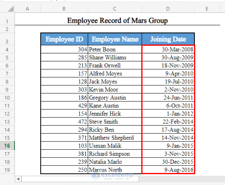 Hoe te Sorteren op datum in Excel (8 geschikte manieren) - ExcelDemy ...