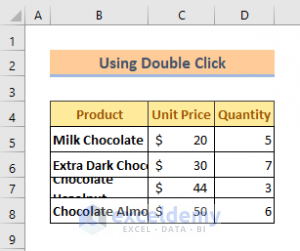 How to Autofit in Excel (7 Easy Ways)