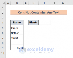 Count Blank Cells with Excel COUNTIF Function: 2 Examples