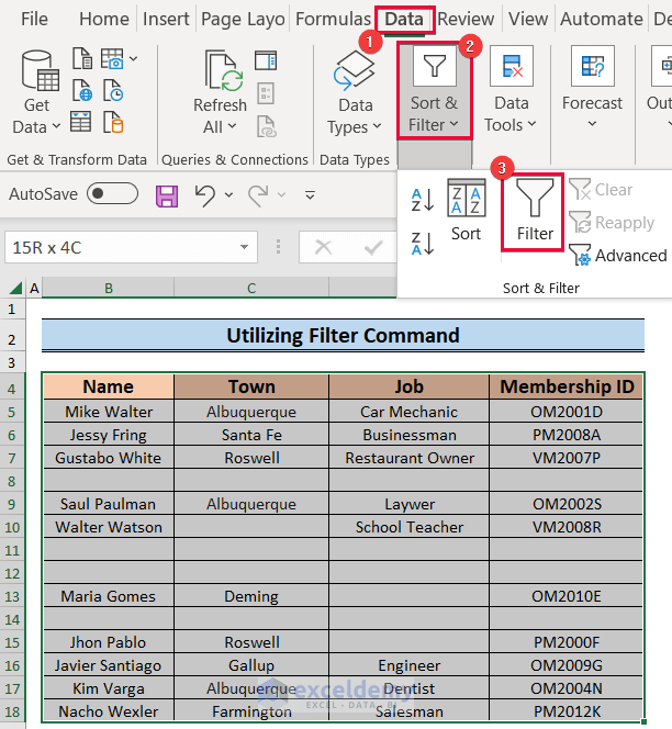 How To Remove Blank Lines In Excel 7 Methods ExcelDemy How To Remove Blank Lines In Excel 7 Methods ExcelDemy