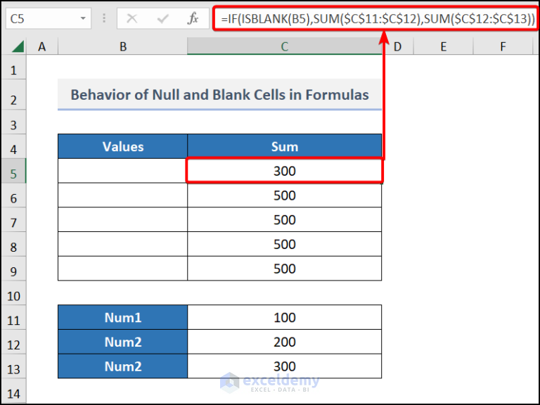 Null vs Blank in Excel - ExcelDemy