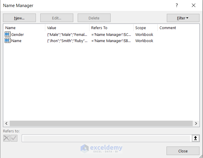 How To Remove Named Range In Excel 4 Quick Methods ExcelDemy How To Remove Named Range In Excel 4 Quick Methods ExcelDemy