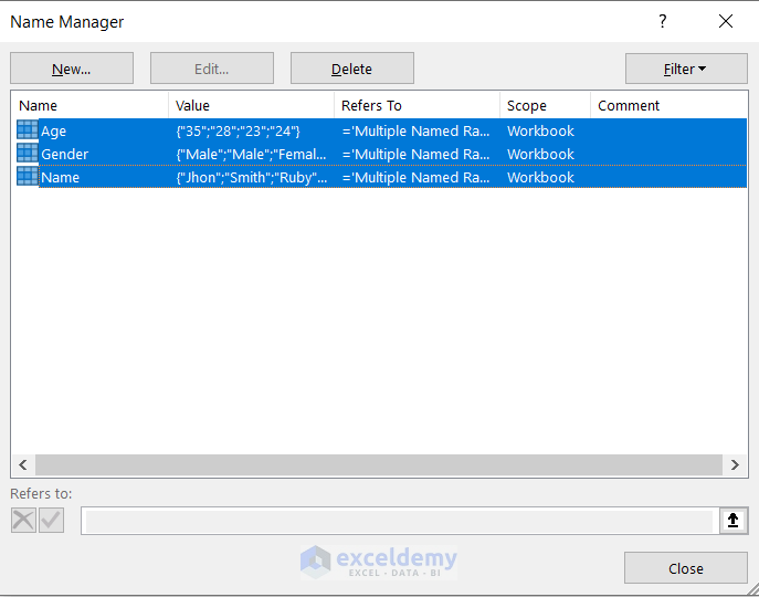 How To Remove Named Range In Excel 4 Quick Methods ExcelDemy How To Remove Named Range In Excel 4 Quick Methods ExcelDemy