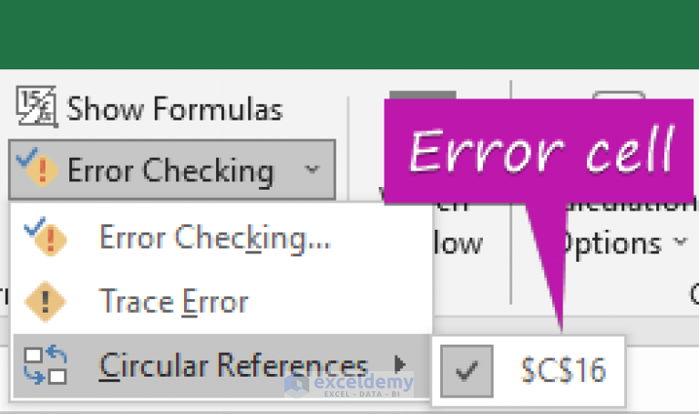How to Fix Circular Reference Error in Excel (A Detailed Guideline) How to Fix Circular Reference Error in Excel (A Detailed Guideline)