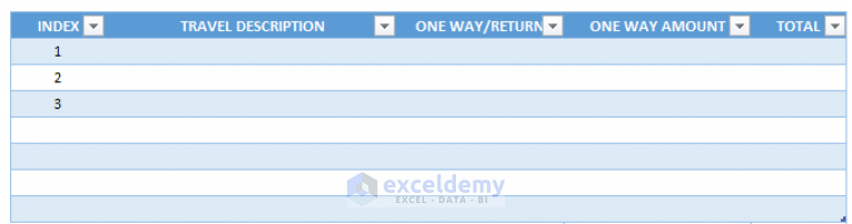 Transport Bill Format in Excel (Create in 4 Simple Steps) - ExcelDemy
