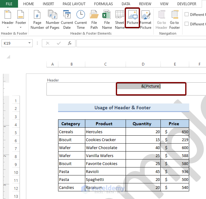 How to Remove a Watermark in Excel - 3 Methods - ExcelDemy How to Remove a Watermark in Excel - 3 Methods - ExcelDemy