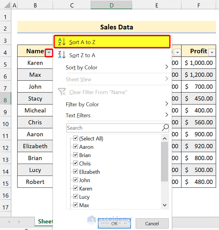 How To Sort And Filter Data In Excel A Complete Guideline ExcelDemy