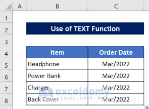 Excel Formula for Current Month and Year (3 Examples) - ExcelDemy