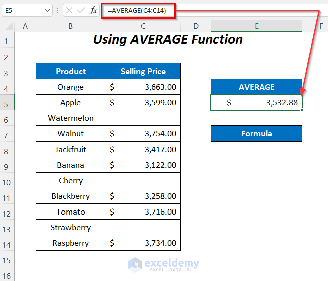 How To Ignore Blank Cells In Range In Excel 8 Ways ExcelDemy How To Ignore Blank Cells In Range In Excel 8 Ways ExcelDemy