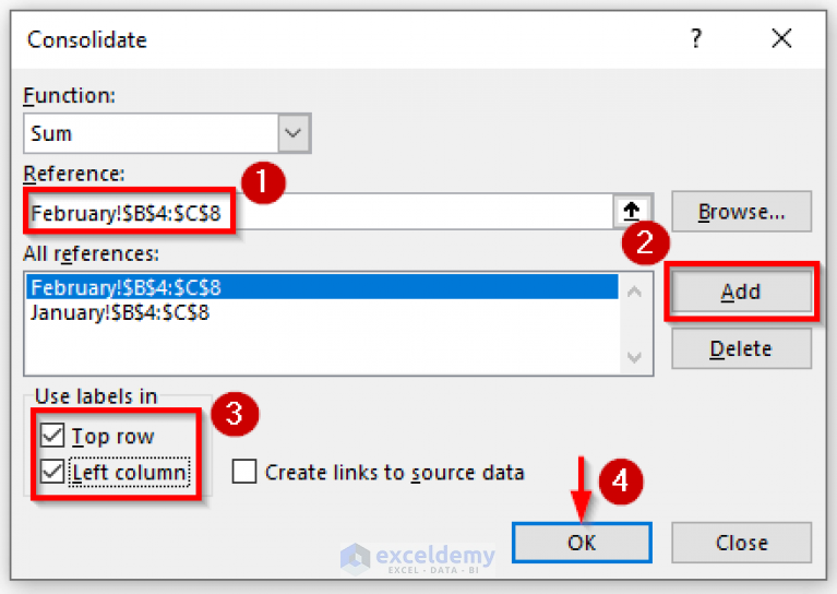 How To Combine Rows From Multiple Sheets In Excel 4 Easy Methods How To Combine Rows From Multiple Sheets In Excel 4 Easy Methods