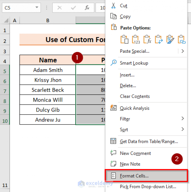 How To Format Phone Number With Extension In Excel 3 Easy Ways 