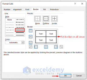 How to Make Grid Lines Bold in Excel (With Easy Steps) - ExcelDemy