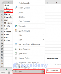 How to Search by Sheet Name in Excel Workbook (2 Handy Methods)