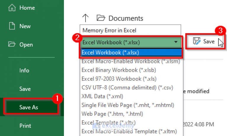 fixed-there-isn-t-enough-memory-error-in-excel-8-reasons