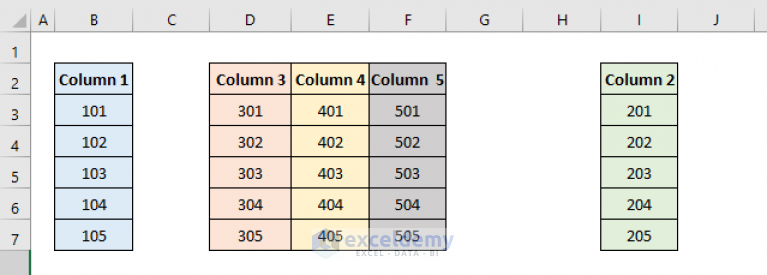 Excel VBA: Cut and Insert Column (5 Examples) - ExcelDemy