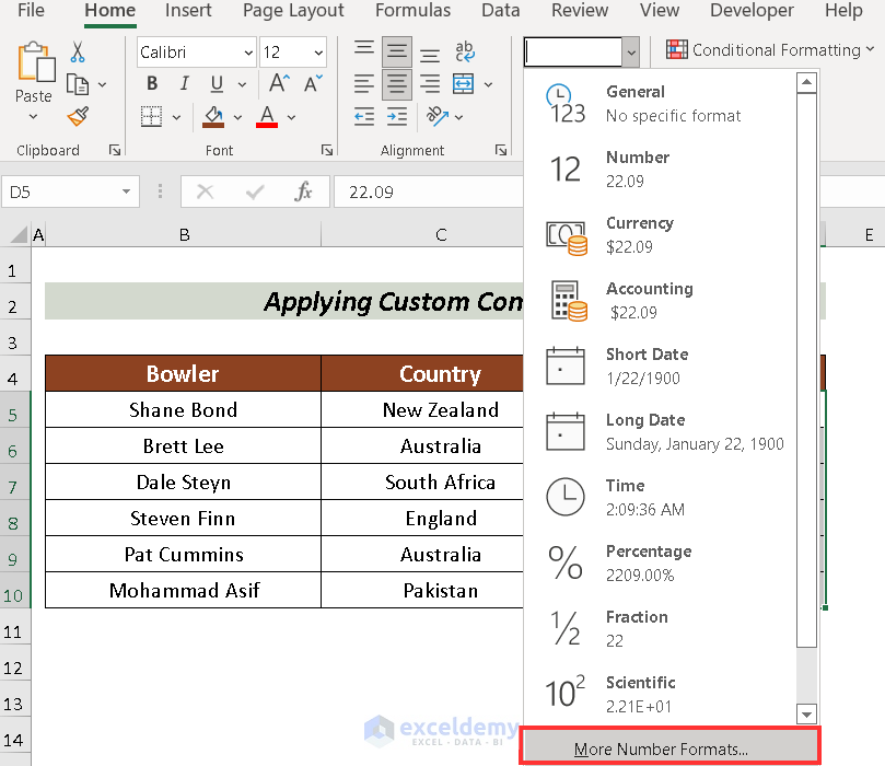 How to Convert Decimal to Fraction in Excel (4 Approaches)