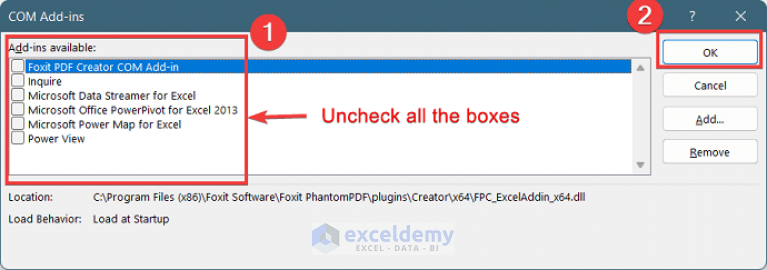 Fix Excel Not Responding and Save Your Work - ExcelDemy