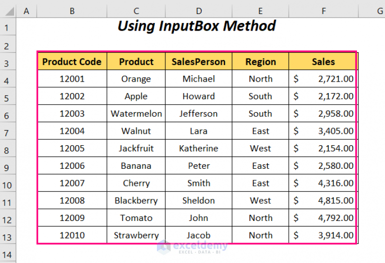 Print Range to PDF with VBA in Excel (5 Easiest Examples) - ExcelDemy