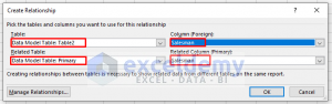How to Create a Relational Database in Excel (With Easy Steps)