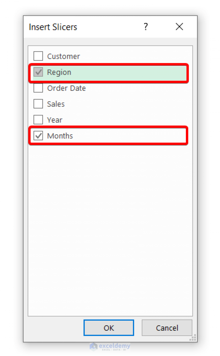 Excel Slicer for Multiple Pivot Tables (Connection and Usage) - ExcelDemy