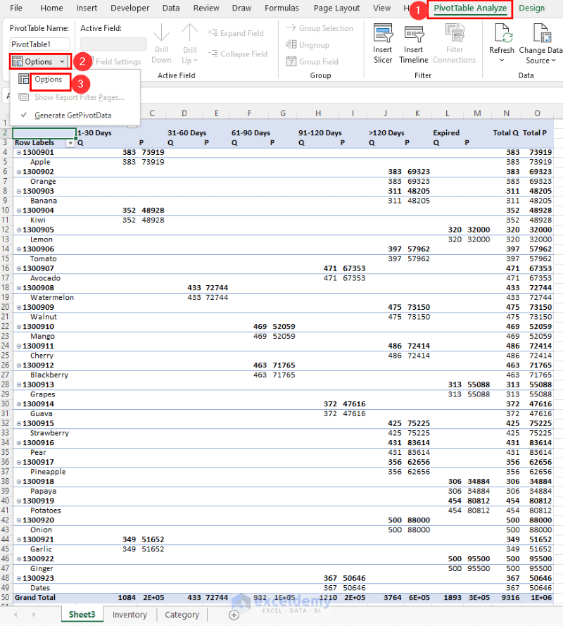 How To Make Inventory Aging Report In Excel Step By Step Guidelines How To Make Inventory Aging Report In Excel Step By Step Guidelines