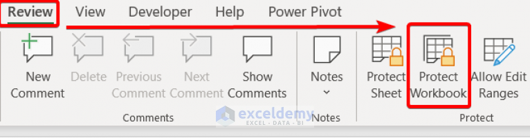 How to Protect Excel Workbook from Editing (5 Effective Methods)