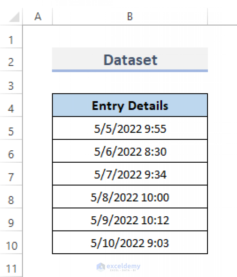 How To Separate Time Using Formula In Excel 7 Ways ExcelDemy How To Separate Time Using Formula In Excel 7 Ways ExcelDemy