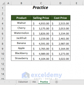 Excel VBA: How to Unprotect Excel Sheet without Password - ExcelDemy