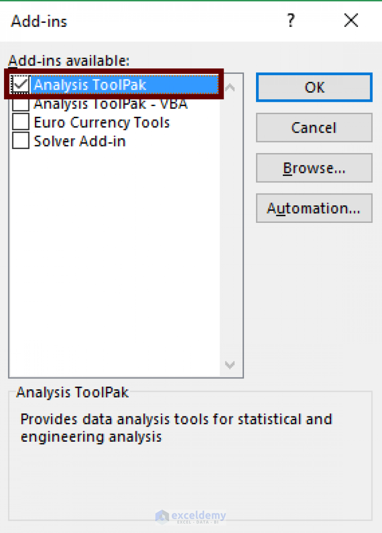 Fixed Data Analysis Not Showing In Excel 2 Effective Solutions Fixed Data Analysis Not Showing In Excel 2 Effective Solutions