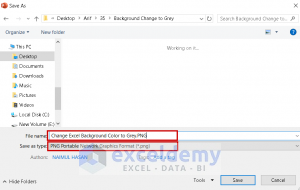 How to Change Background Color to Grey in Excel (Step by Step)