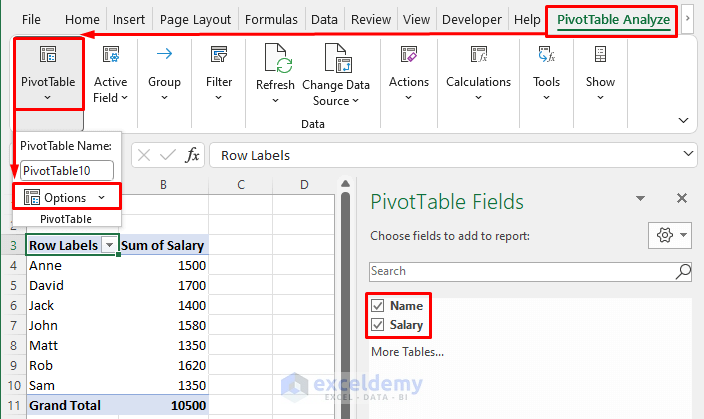 Do Pivot Tables Update Automatically Excel | Brokeasshome.com Do Pivot Tables Update Automatically Excel | Brokeasshome.com
