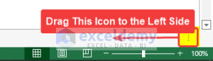 [Fixed!] Bottom Scroll Bar Missing in Excel (7 Possible Solutions)