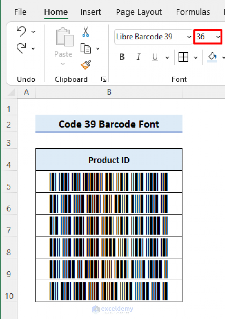 How To Use Code 39 Barcode Font For Excel with Easy Steps How To Use Code 39 Barcode Font For Excel with Easy Steps
