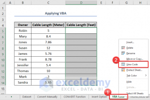 How to Convert Meters to Feet in Excel (4 Useful Methods) - ExcelDemy