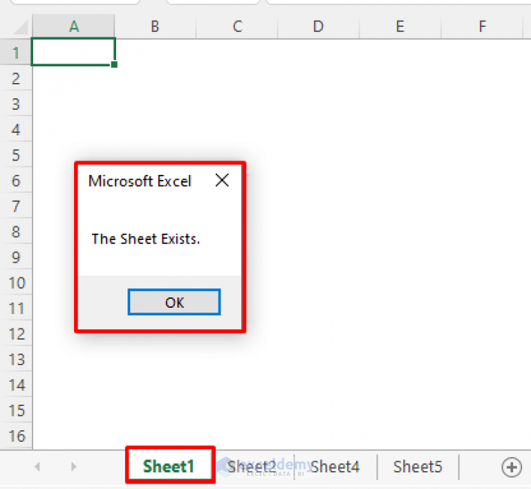 Excel VBA Check If A Sheet Exists 2 Simple Methods ExcelDemy Excel VBA Check If A Sheet Exists 2 Simple Methods ExcelDemy