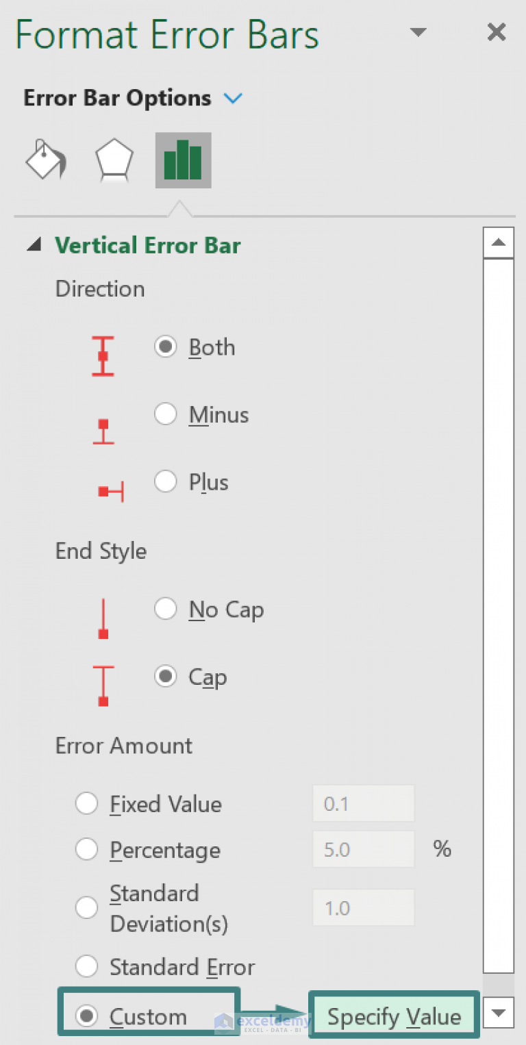 How To Add Individual Error Bars In Excel With Easy Steps ExcelDemy How To Add Individual Error Bars In Excel With Easy Steps ExcelDemy