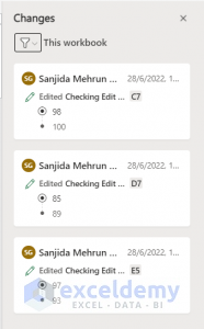 How to Check Edit History in Excel Online (With Simple Steps)